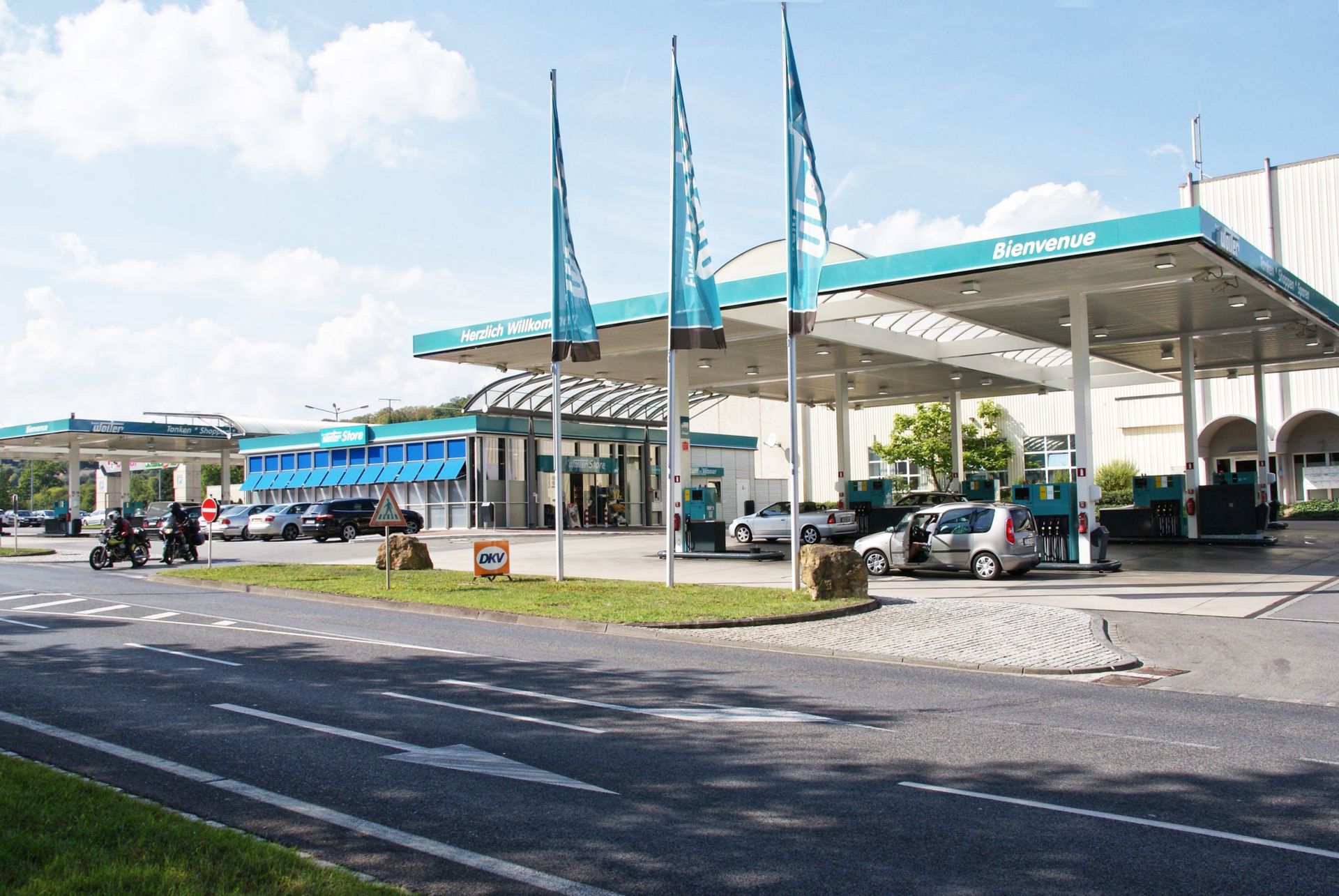 Ewald Wolter S R L Discount Tankstelle Mertert Luxemburg